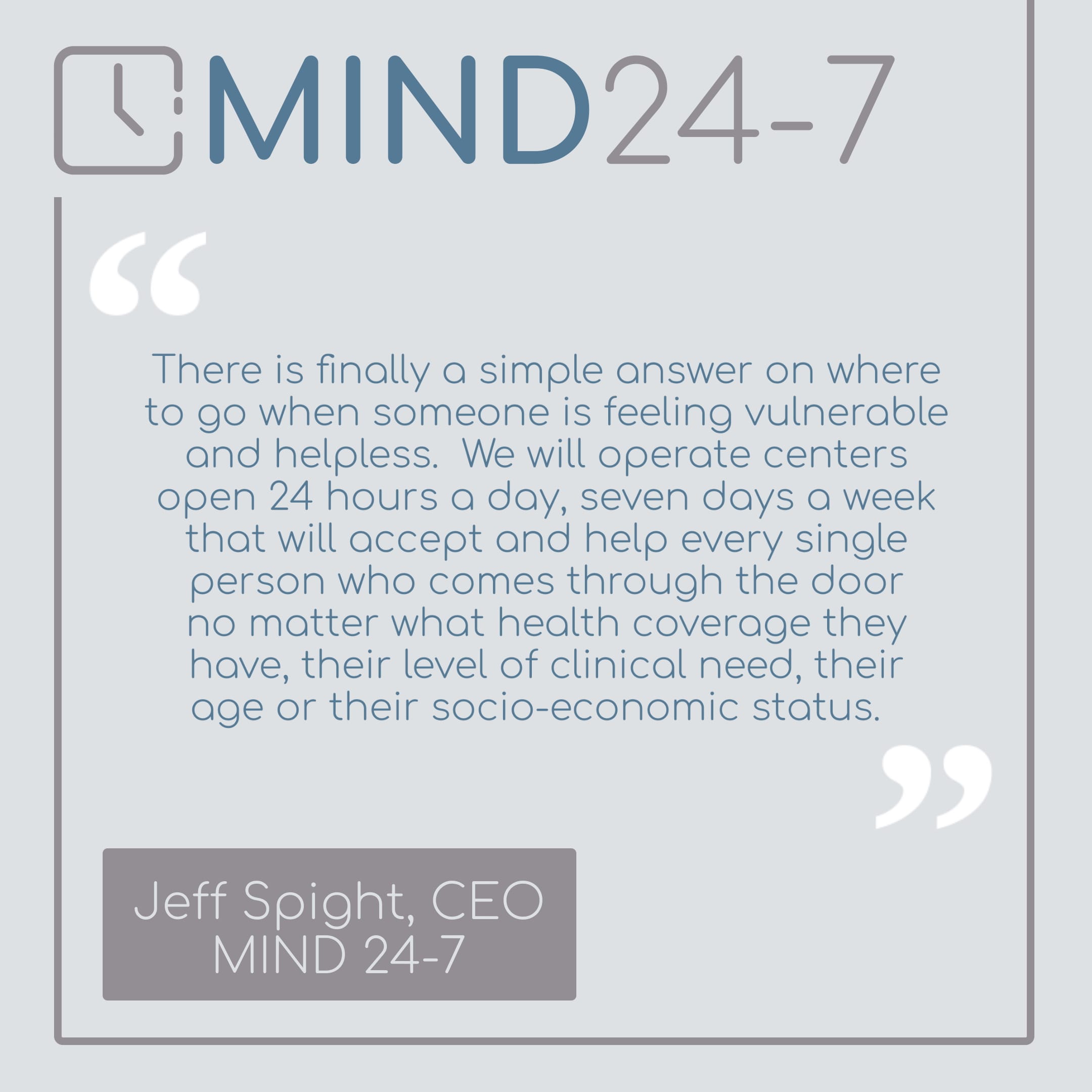 Growth Funding Secured to Support Behavioral Health | MIND 24-7
